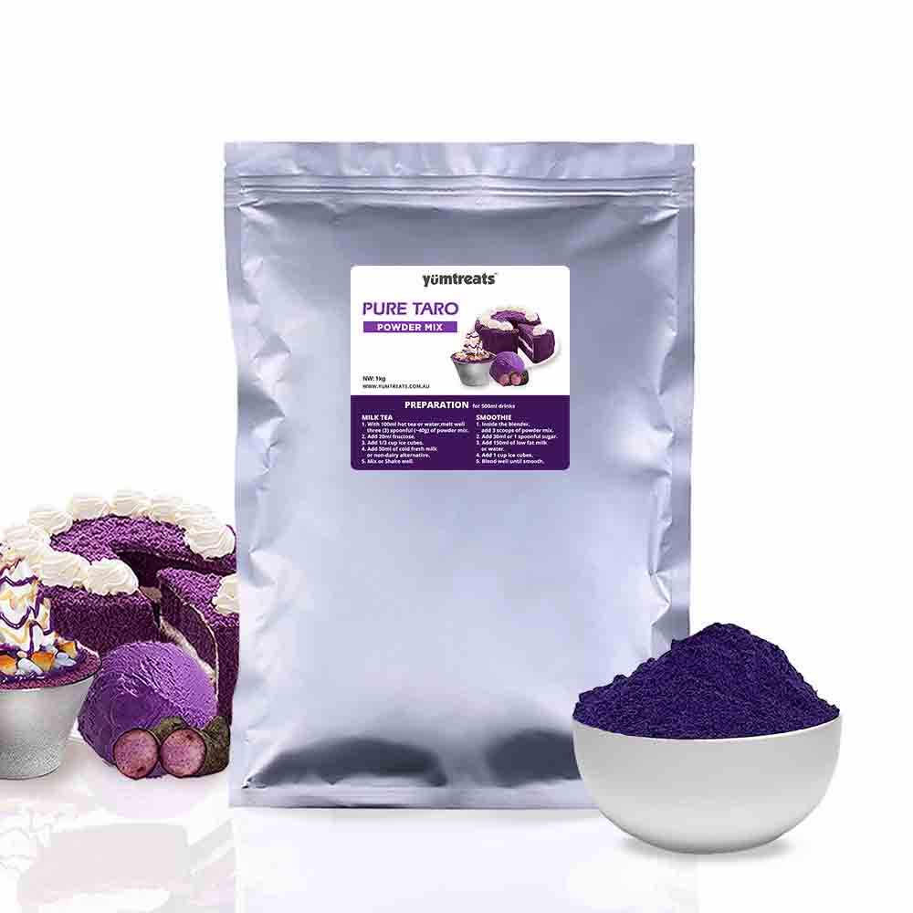 Pure Taro Powder Mix - Bubble Tea Store- No.1 and Largest Bubble Tea ...